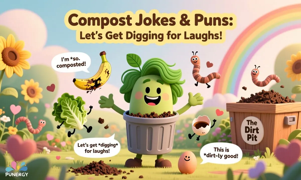 250+ Compost Jokes & Puns : Let’s Get Digging for Laughs